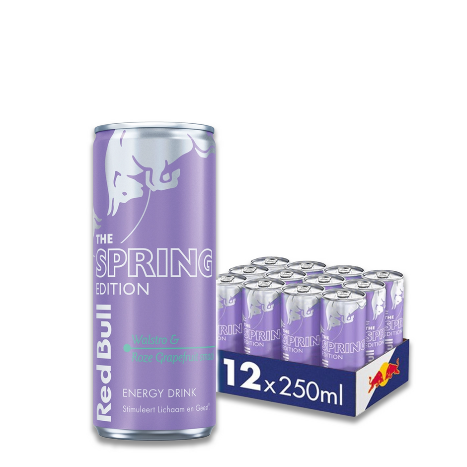 RED BULL ENERGY DRINK SPRING EDITION WALDMEISTER PINK GRAPEFRUIT 250ML ...